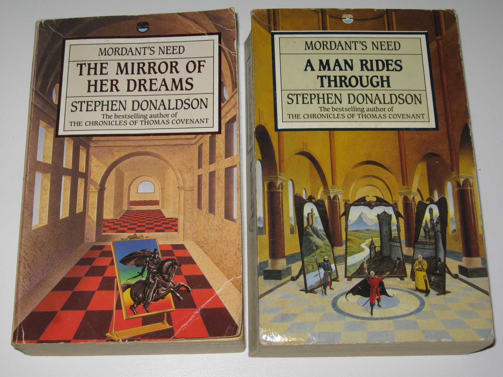 Mordant's Need Series : The Mirror of Her Dreams + A Man Rides Through